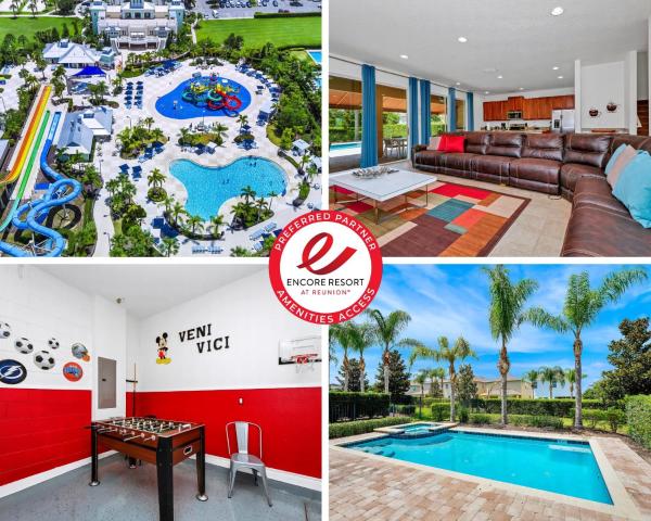 Luxury Home With Private Pool And Water Park & Resort Access Near Disney At Encore Resorts Reunion - 240mn - St. Cloud, FL