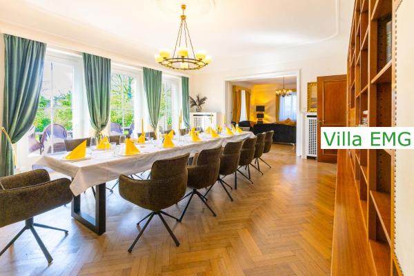 Luxury Villa Emg Steinfurt - Historische Villa Mit Sauna, Garten Und Großem Essbereich Für Bis Zu 22 Personen - Legden