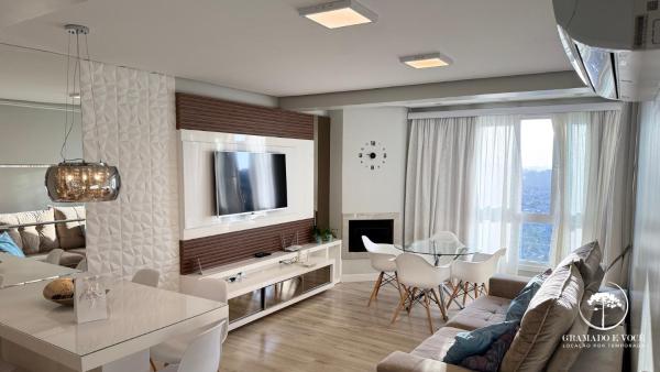 Apt Novo Moderno E Completo! 250 Mt Rua Coberta No Centro De Gramado! - Gramado