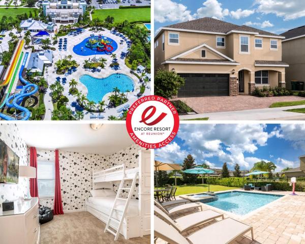 Gorgeous Home With Media, Disney Themed Kids Room Near Disney With Waterpark & Resort Access At Encore Resort - 771la - St. Cloud, FL