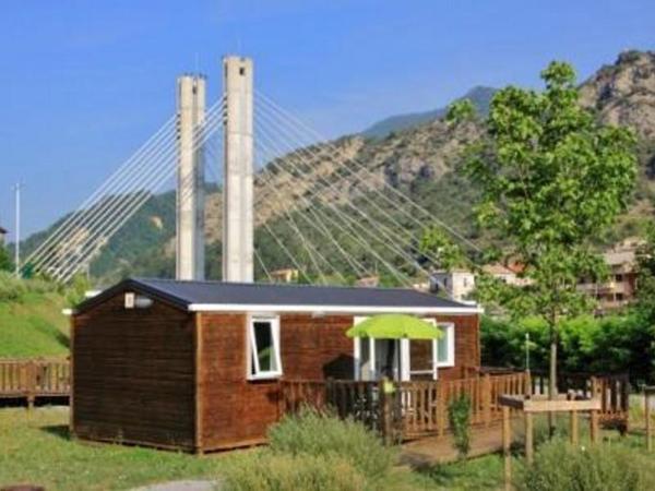 Mobil-home 4 Pers. Avec Terrasse à Puget-théniers - Api-1-52-717 - Puget-Théniers