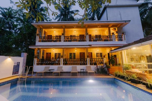 Pvt Pool - Villa Azura Escape - Casa Marialina 8 Br - Goa