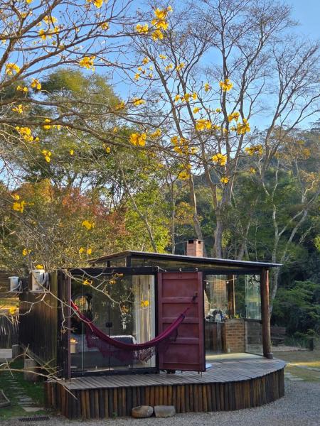 Casa Container Com Hidro Ao Ar Livre E Vista Para A Natureza Miguel Pereira - Minas Gerais (estado)