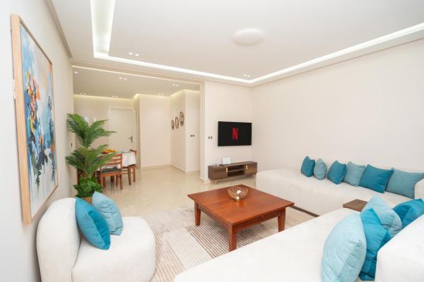 Casa Bella - Appartement Cosy à 2 Pas De La Marina, De La Corniche Et De La Plage - Wifi Et Iptv - Tangier