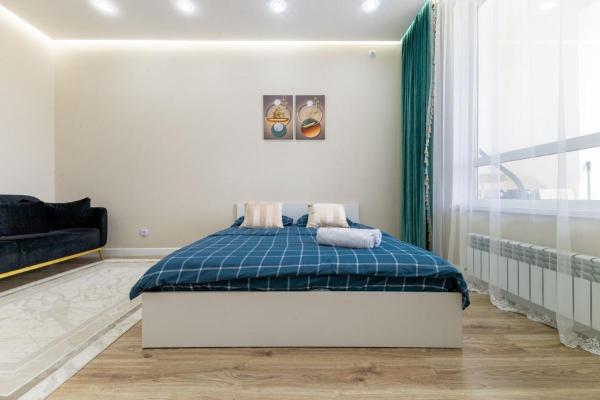 Современная квартира у Кардиохирургии и Ботанического сада ЖК Tandau - Astaná