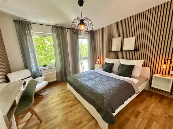 Familiennest - Spacious Family Apartment With Balcony - Zwenkau