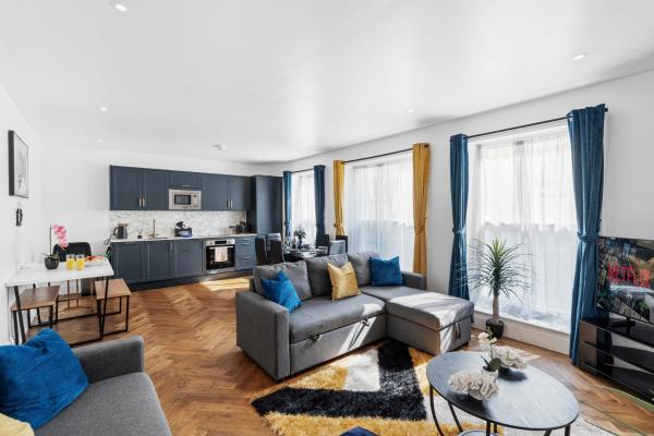 Modern Luxury Central Walk To Beach & Station 2br 2br - Brighton