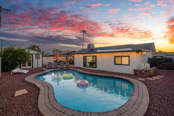Pool Fire Pitoutdoor Bargame Room Sleeps 14 - Scottsdale, AZ