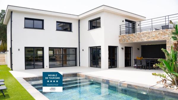 Villa Lk - Piscine & Home Cinéma Privé, à 10min De La Mer - Puget-sur-Argens