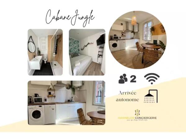 Cabane Jungle Appt 2p Cosy Calme Rouen Fac - Bois-Guillaume
