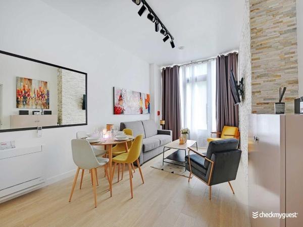 Intimate Flat W A C & Jacuzzi - 2br 6p Montmartre - Clichy