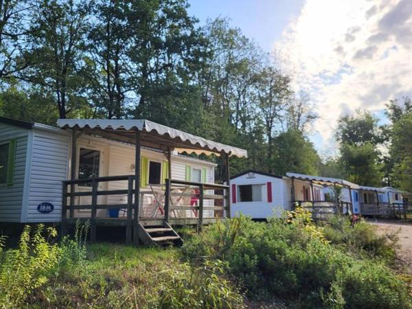 Mobil Home Cosy Avec Terrasse Pour 4 Personnes - Api-1-52-266 - Biron