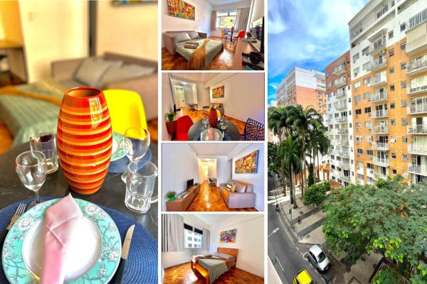 Apartamento Grande No Rio No Bairro Da Lapa Com Vista Para Os Arcos Com Vaga De Garagem Perto De Tudo Com Portaria 24horas - Glória