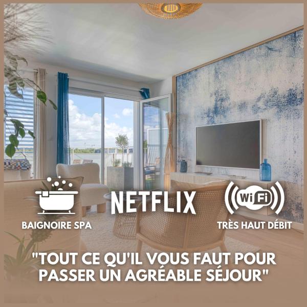 Suite Olona Spa Et Terrasse à 7 Min Des Plages - Les Sables-d'Olonne