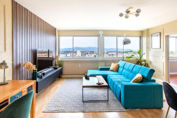 Nouveau - Vue Panoramique Vosges - 90m Moderne Et Cocoon - Parking Et Netflix - 뮐루즈