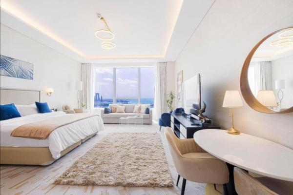 Sky-high Elegant Suite At Palm Tower - Dubai