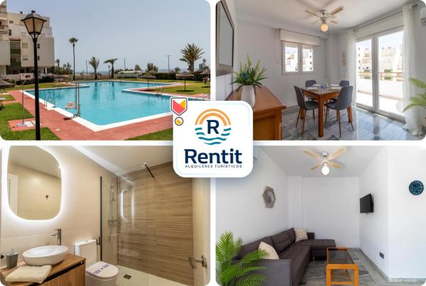 Rentitspain Moderno Apartamento Calaverde Frente Al Mar - Salobreña