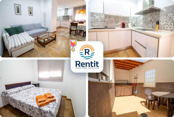 Rentitspain Confortable Apartamento Con Patio En Motril - Motril
