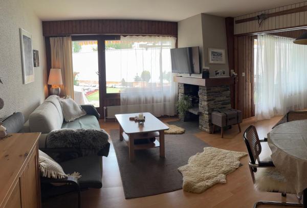 Charmant Appartement, Hyper Central, à 2 Min De Tout, éNorme Terrasse Privée Et Parking Couvert - Crans-Montana