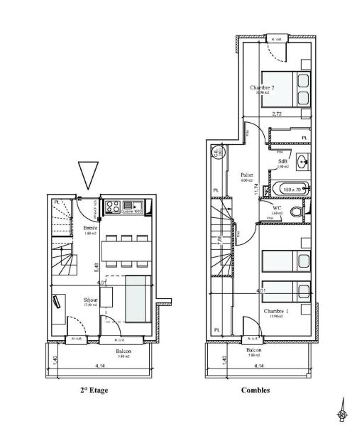 Résidence Le Criterium - Résidence Le Critérium 3 Chalet A Appartement 5 Mae-2063 - Lanslebourg-Mont-Cenis