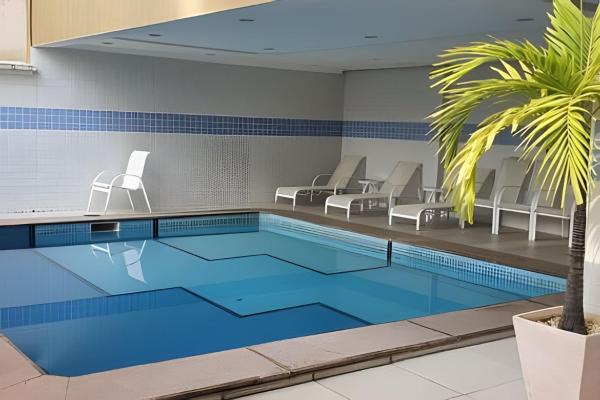 Flat Ipanema 2 Qtos Gar. Serv. Piscina Em Fte Metrô - Ipanema