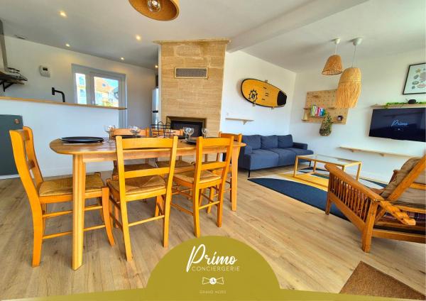 Le Shack - Appartement Avec Terrasse Vue Mer - Cucq