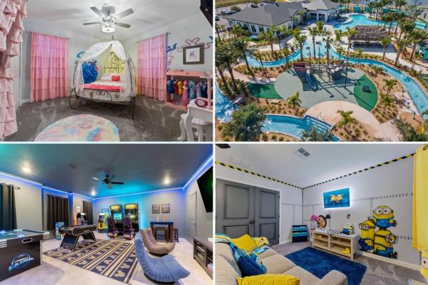 New 9bdrm S. Facing Pool On Preserve Near Dis/univ - Kissimmee, FL