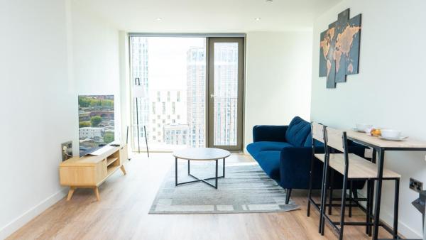 Luxe Apartment In M1 With Pool, Gym & Spa - Bury