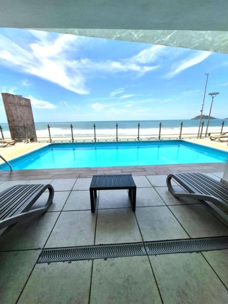 Torre Pórtico De Lujo #2 - Frente Playa Y Malecón - 馬薩特蘭