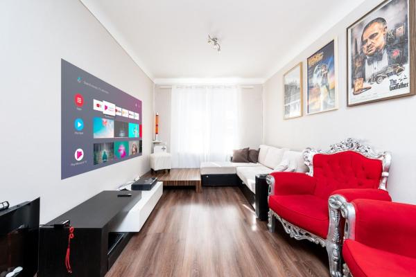 Home Cinema - 2-bed, 2-bath - Free Private Parking - Tallinn