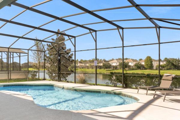 Upstay - Resort Home W Cinema Pool & Lake View - Kissimmee