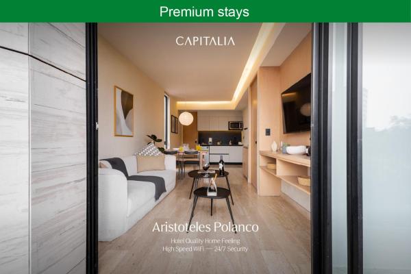 Capitalia - Luxury Apartments - Aristóteles - Ciudad de México