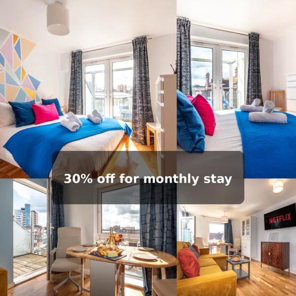 Kgv Stays - Ocean View City Center Apartment - Southampton