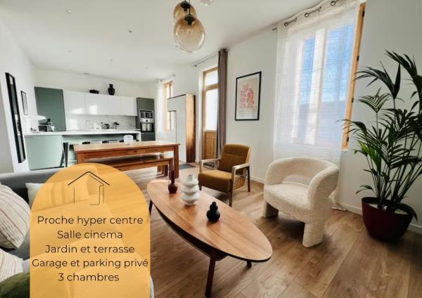 Charming Townhouse Air Conditioning And Parking - Montauban