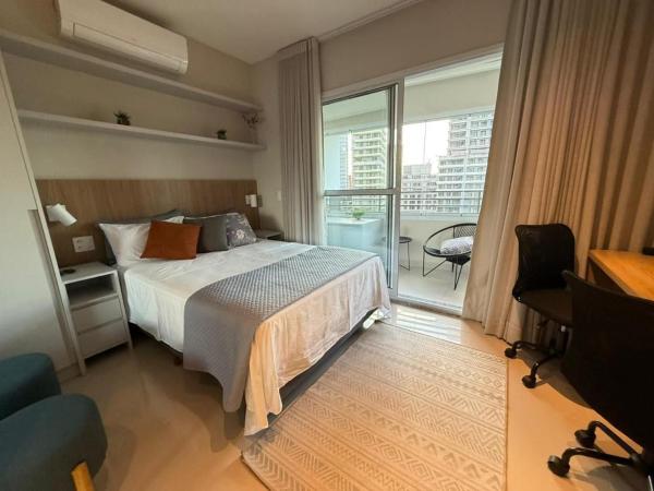 616 - Studio Elegante E Funcional Com Todo Conforto - Embu das Artes