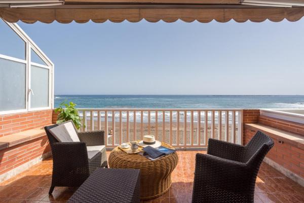 Apartment With Terrace On The Beachfront. - Gran Canaria