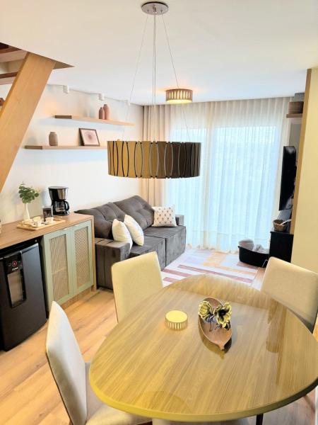 Duplex São Marcos - Lareira, Churrasqueira E Home Office Em Gramado - Gramado