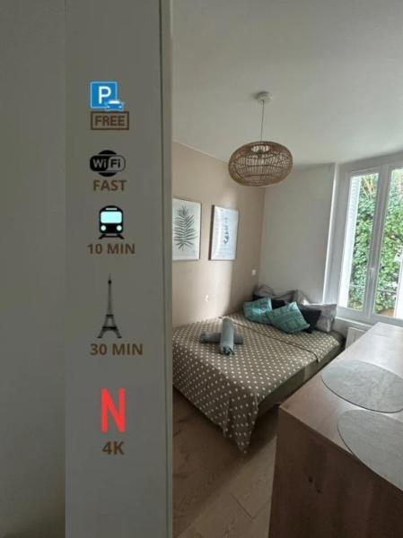 Studio Moderne Proche De Paris - Bourg-la-Reine