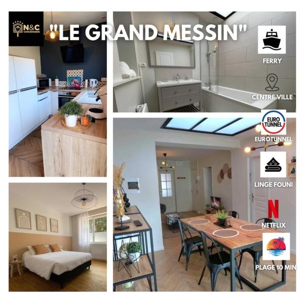 Le Grand Messin - Calais Nord -Cour - Plage - Ferry - Eurotunnel - Calais