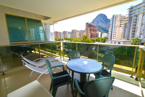 Larimar Apartament Balcón Y Vistas Al Mar Y Al Peñón, Piscina Y Parking - Calpe