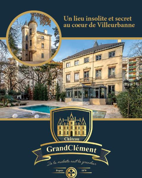 Grand Appartement Elégant Au Sein Du Château Grandclément 10min Lyon Centre - Lyon