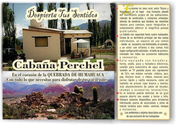 Cabañaperchel Tilcara Quebrada De Humahuaca - Jujuy