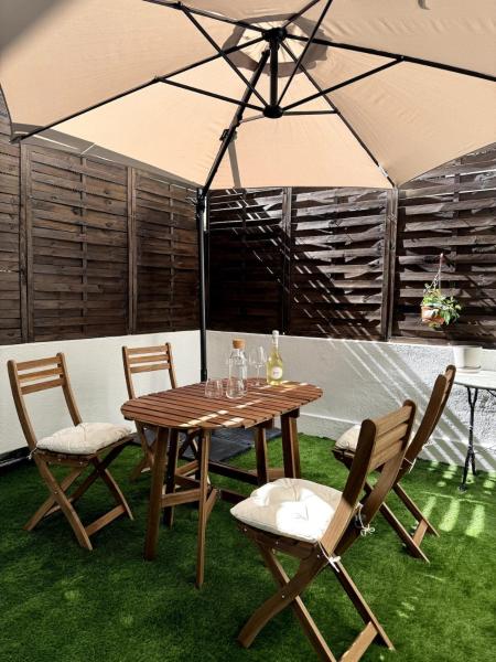 Carré D'or - 2p Cosy Avec Terrasse Et Véranda - Nizza