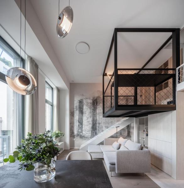 Designer Loft Apartment Holešovice, Parking, Balcony - Praag