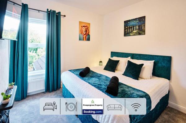 2 Bedroom House By Prospergress Property Short Lets & Serviced Accommodation Coventry With Parking And Games - Coventry