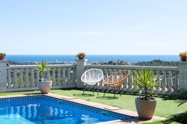 Private Pool Sea Views Calafell Villa Barcelona - Calafell