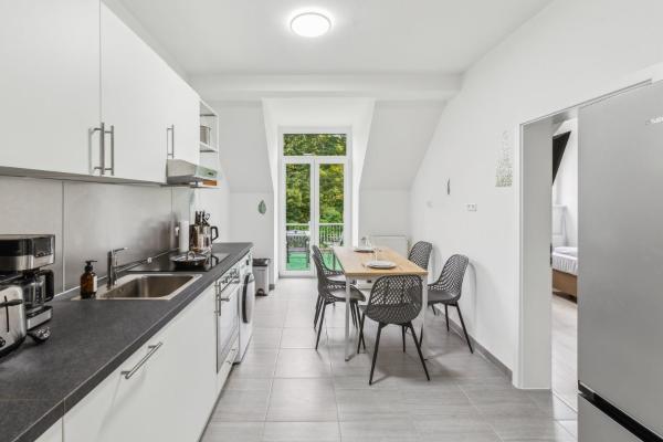Jenapartments 4sz 8p Zentral, Terrasse, Waschtrockner - Jena