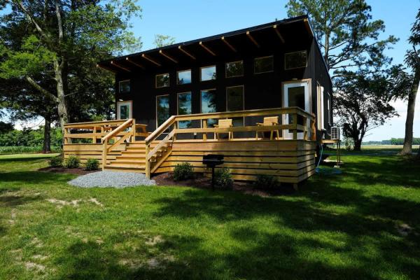 Luxe 2br Cabin With Deck And Creek View - Working Farm - Chesapeake Bay