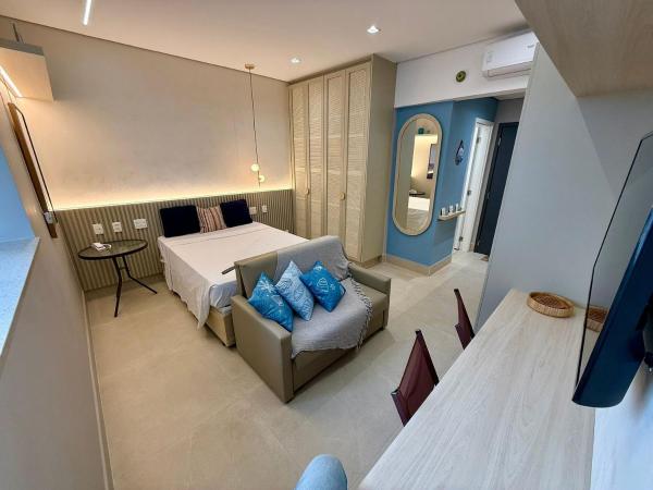 Stay Inn Com Vista Mar E Cozinha Equipada - Santos