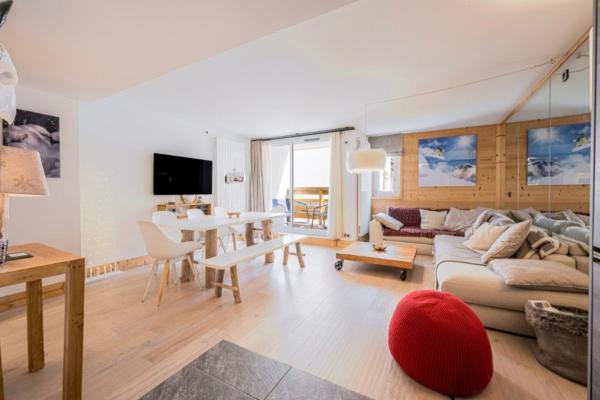 Renovated Apartment For 5 - With Balcony - Megève